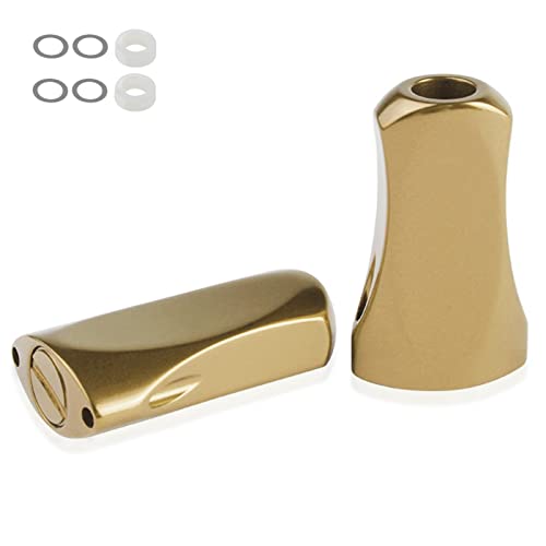 MengK 2pcs Fishing Reel Handle Knobs Aluminium Alloy Baitcasting Reel Knob Replacement Fishing Vessel Accessory Ultralight Fishing Tackle Tools