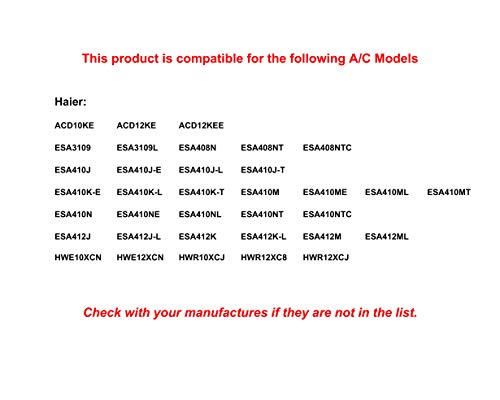 Just4Repair 1 pc Window air Conditioner Top Guide Rail 0010100380(AC-3300-30)