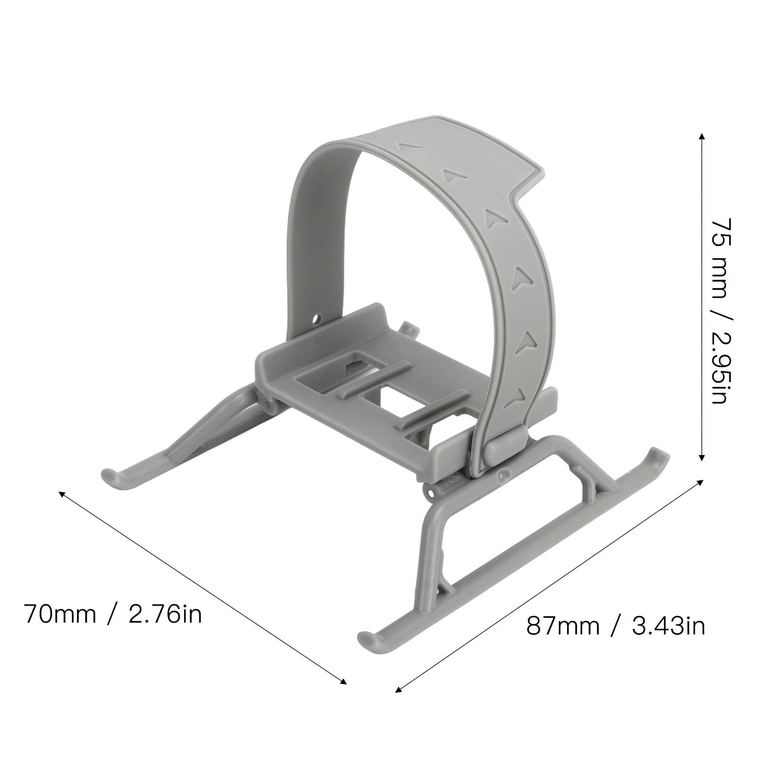 Jauarta Drone Landing Gear Extended Leg Foldable 15mm Extended Height for Holy Stone HS720G