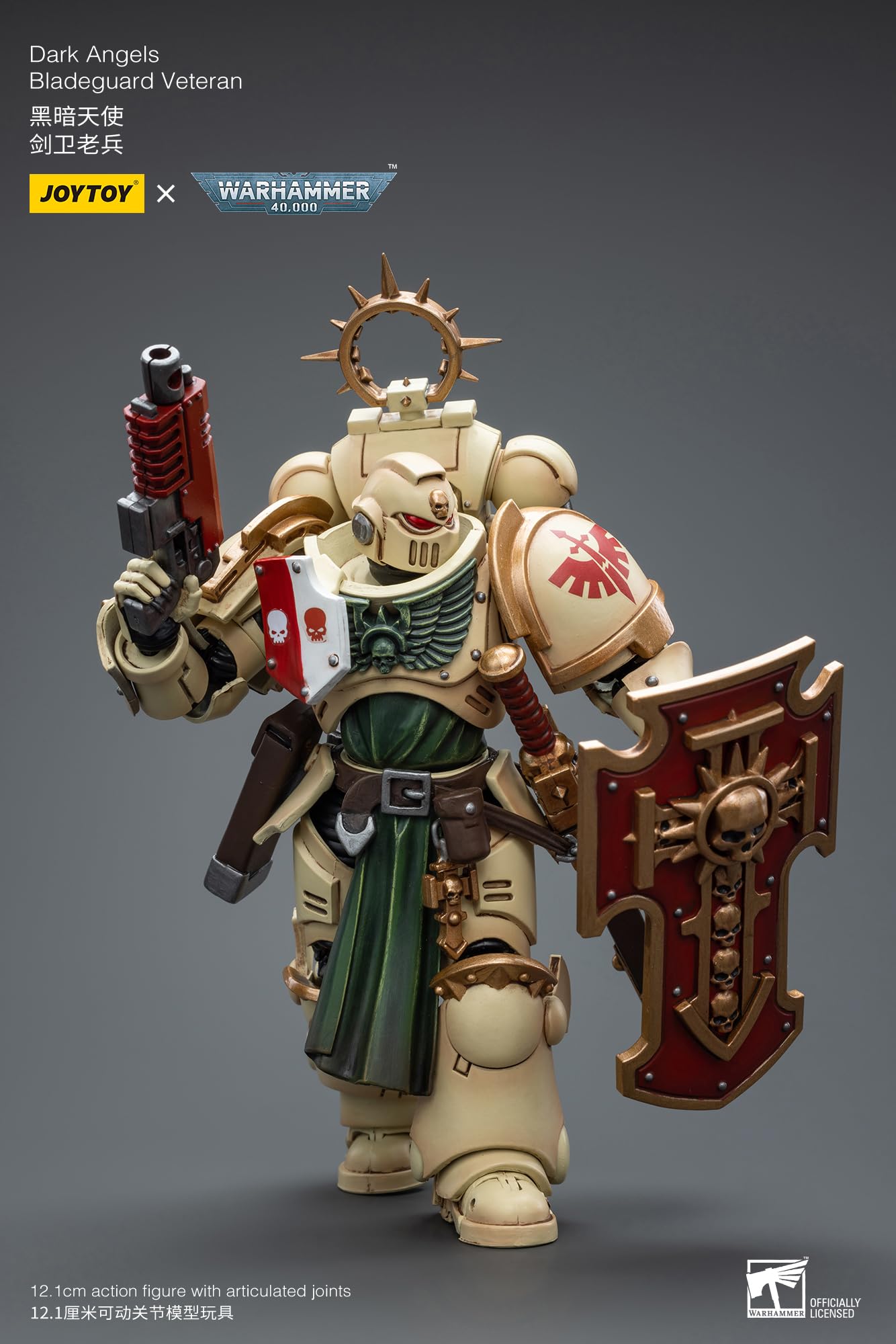 JoyToy Warhammer 40K: Dark Angels Bladeguard Veteran 1:18 Scale Figure
