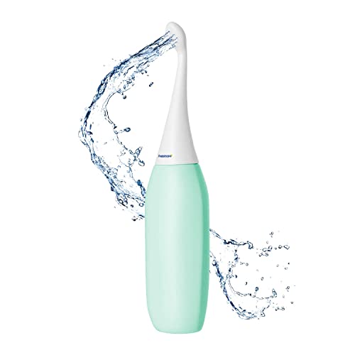 The Original HAPPYPO Butt Shower (Color: Mint) l Portable Bidet with Travel Bag l The Easy-Bidet 2.0 Replaces Wet Wipes and Shower Toilet l Portable Bidet for Travel
