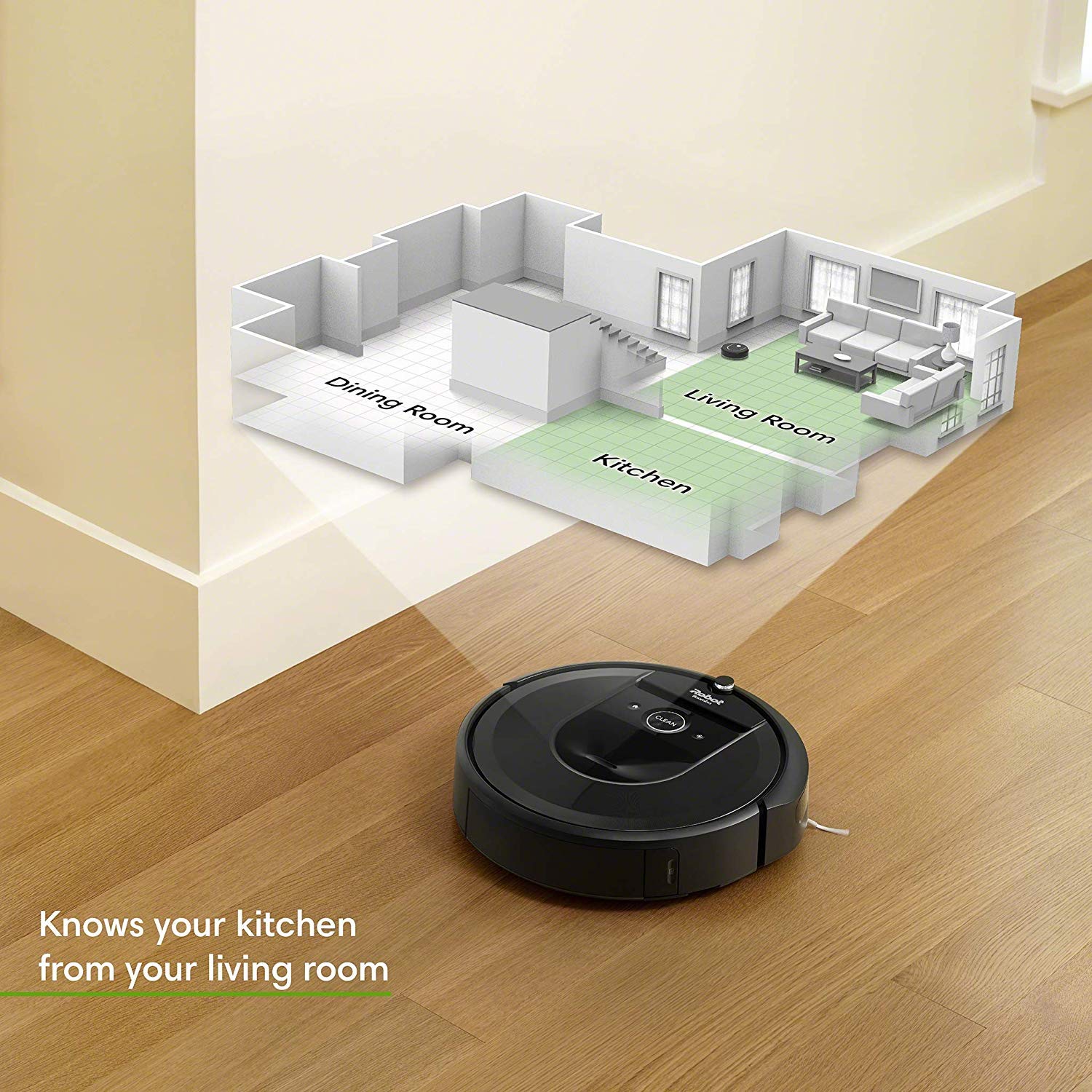 iRobot Roomba i7 7150 Wi-Fi Connected Bundle with Deco Gear Accessory Kit for i7 and 2-YR CPS Enhanced Protection Pack