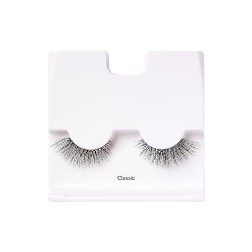 KISS Lash Couture Luxtension False Eyelashes, Strip 03 Classic', 14 mm, Includes 1 Pair, Contact Lens Friendly, Easy to Apply, Reusable Strip Lashes