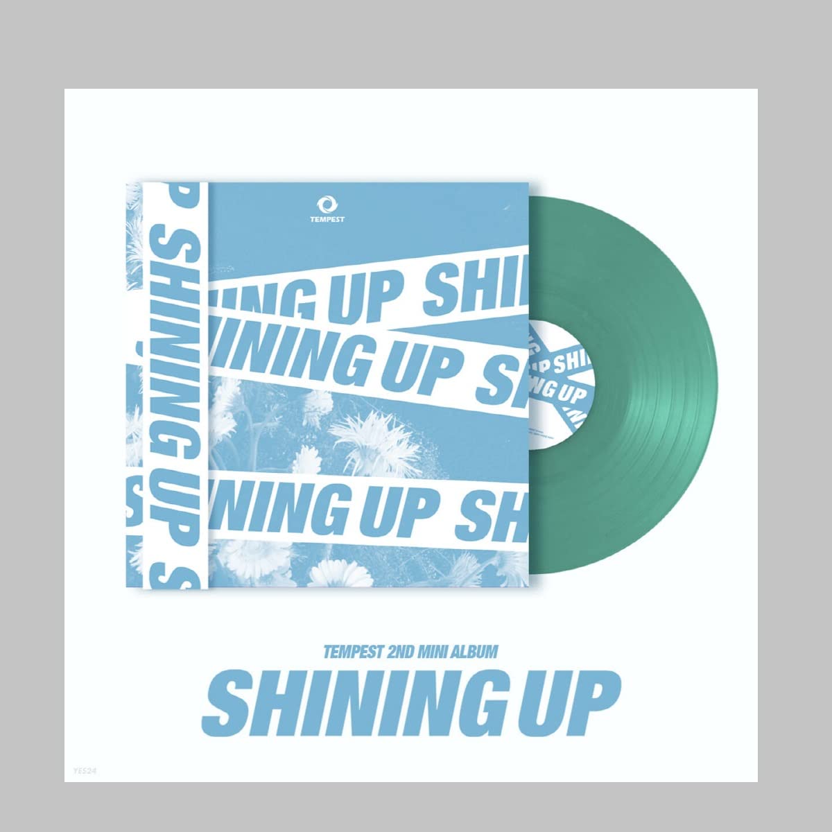 TEMPEST - 2nd Mini Album SHINING UP 140g, 12in Colored Vinyl LP 33 1/3RPM