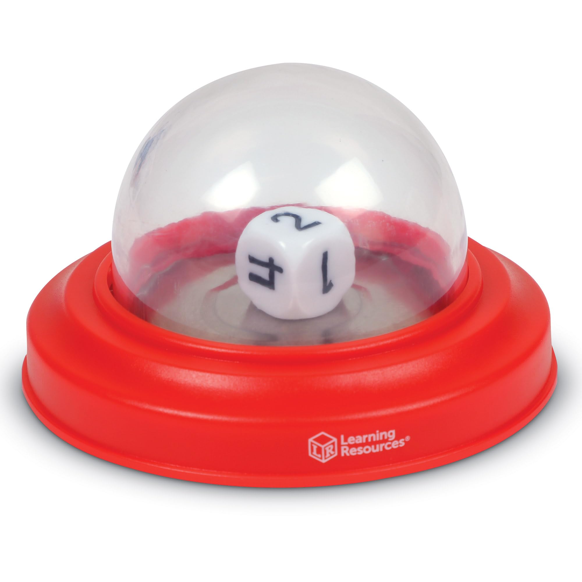 Learning Resources Dice Poppers - 2 Pieces, Ages 3+ Board Game Accessory, Dice Game, Dice Popper for Trivia Nights, Math Games for Kids