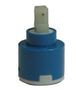 Single Handle Faucet Replacement Cartridge 40mm 1 1/2 Diameter [1352] Plastic Body with Ceramic Valve