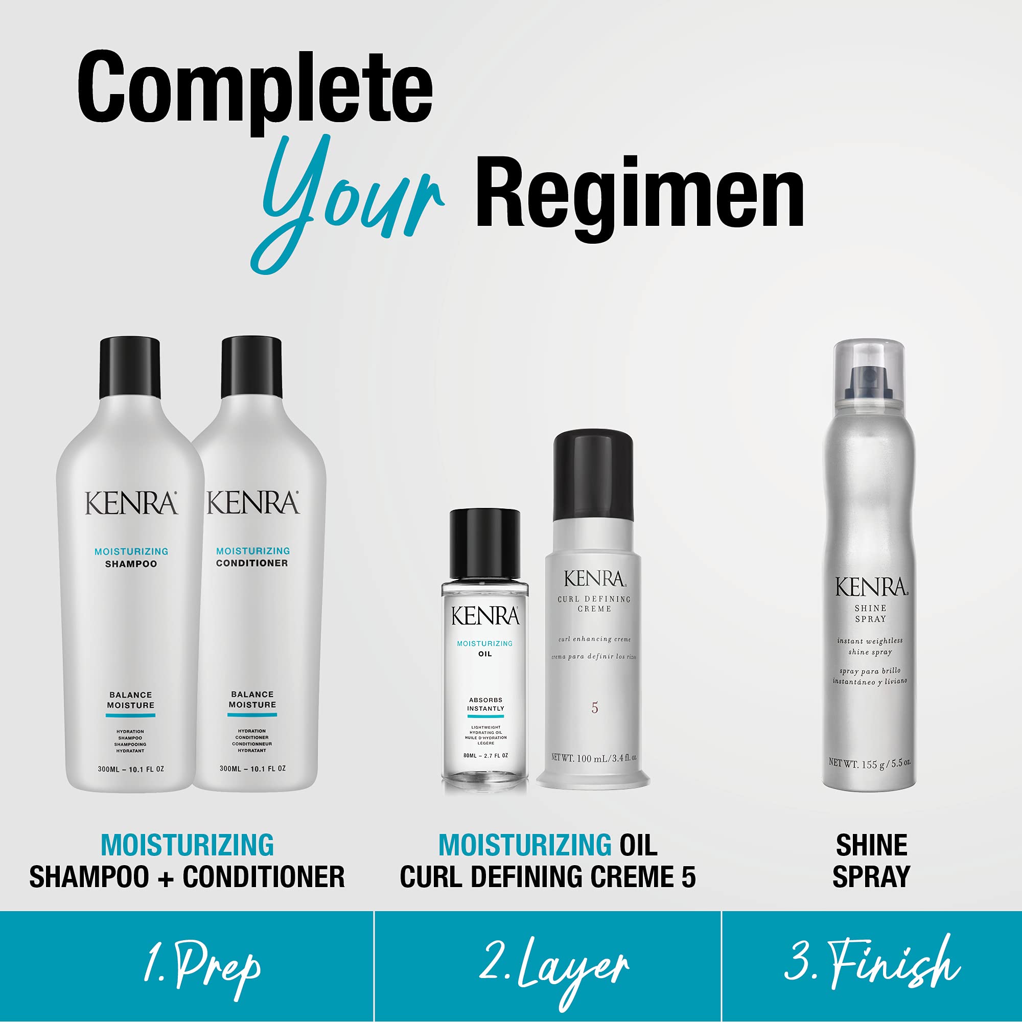 Kenra Moisturizing Conditioner | Balance Moisture | Hydrates For Smooth, Soft, & Shiny Hair | Improves Manageability By Over 50% | Increases Softness & Shine | All Hair Types | 33.8 fl. Oz