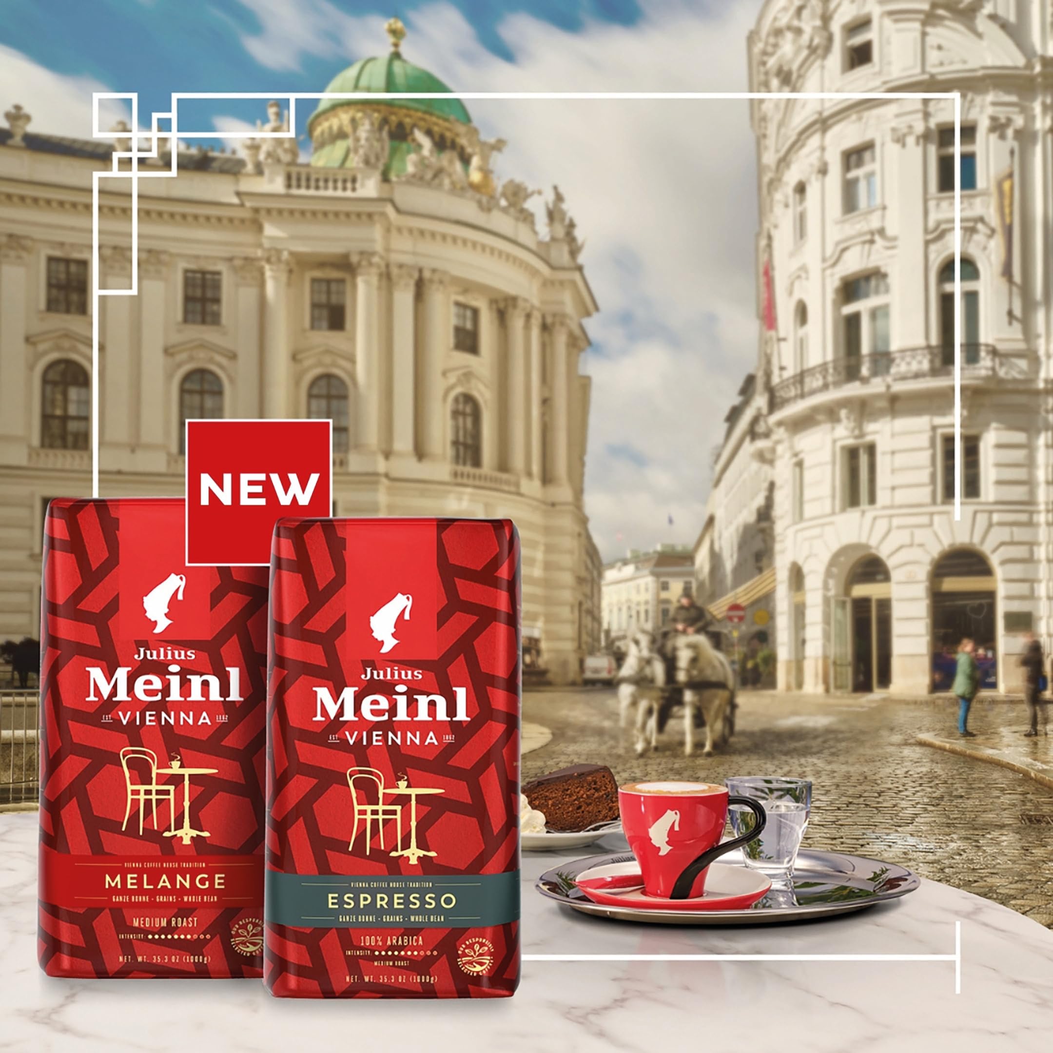 Julius Meinl - Wiener Melange - coffee beans 250g