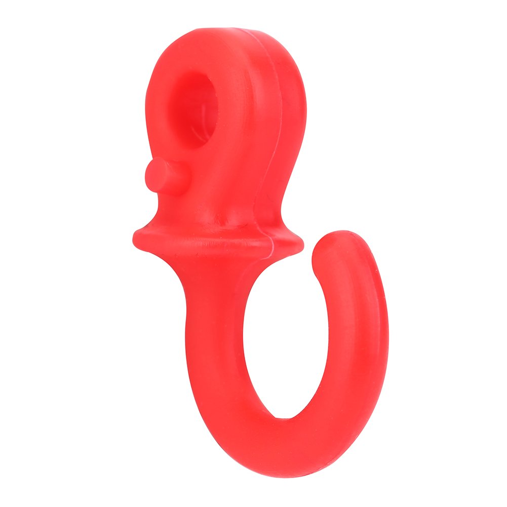 Monkey Tail Silencers, Archery String Silencer Bow Stabilizer Compound Bow Vibration Bowstring Damper Shock Absorber Durable Rubber Sports Genuine Accessories Compound Bows Archers Lovers Red 4Pcs