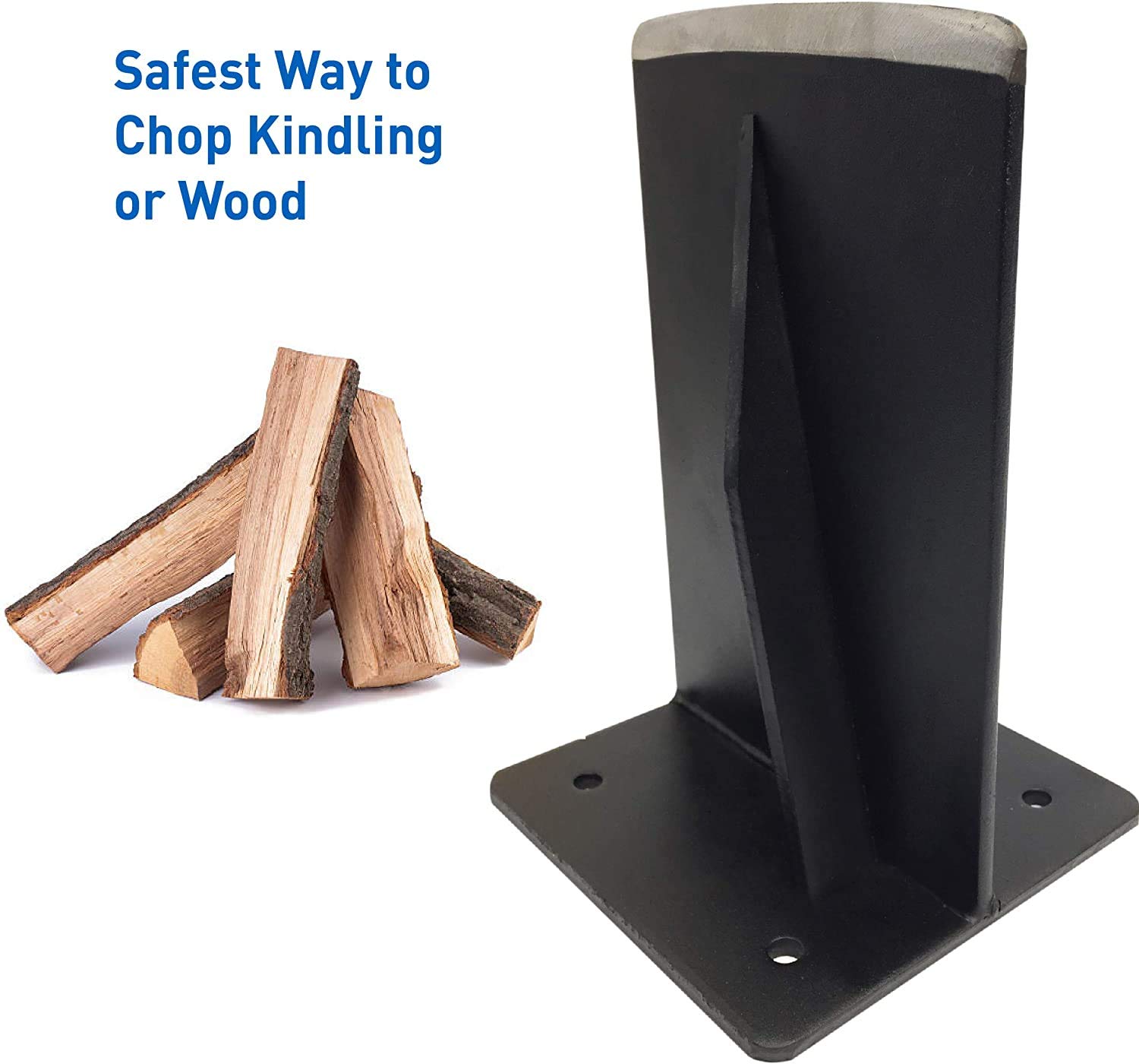 Kindling Jack Jr.- The Firewood Kindling Tool Wood Log Splitter Blade Wedge - Replaces Hand Axes