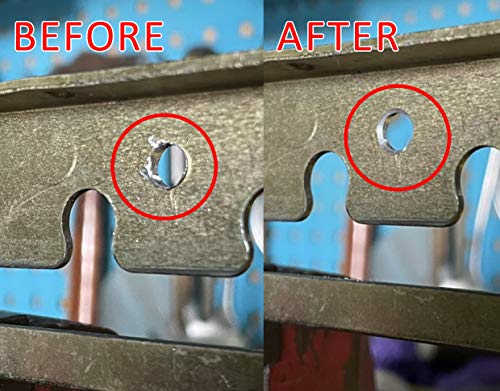 ORXPLUS Tools 5 Flute Metal Deburring Chamfer Drill Bit for Cleaning Pipe/Tube Burr, 87 Degree Quick Release Shank Fits for 1/8"-3/4"(3mm-19mm)