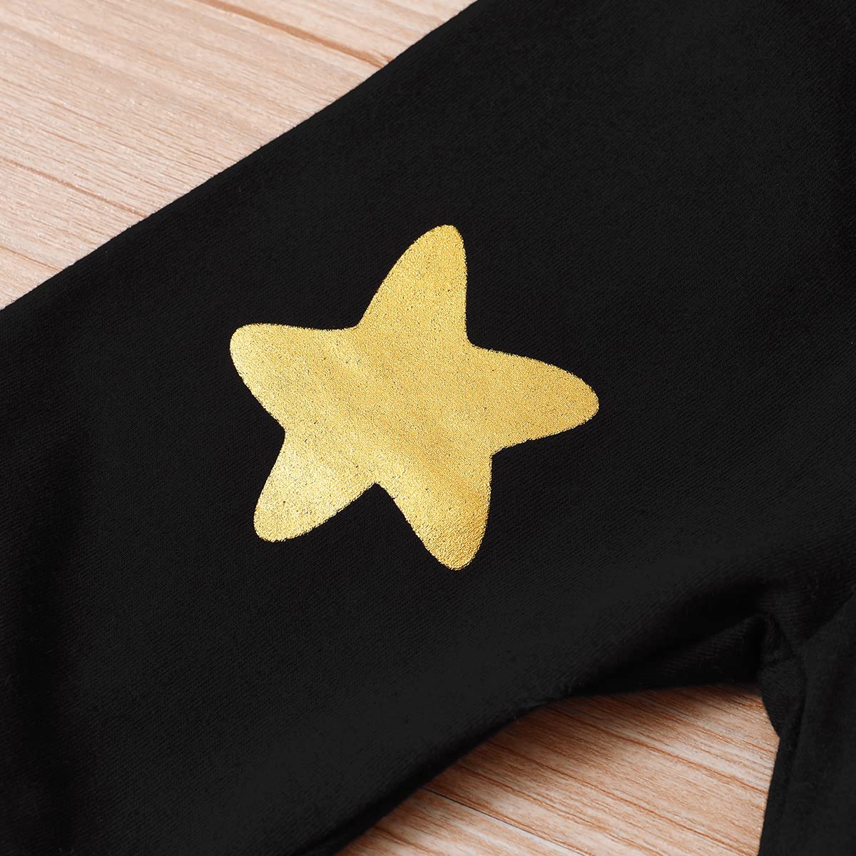 MoryGooder Baby Boy My First New Year Outfit Boy Happy New Years Outfit (Black,3-6 Months)