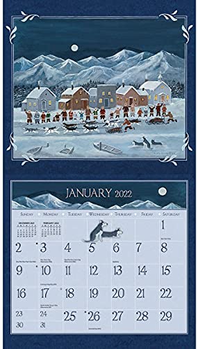 Lang Folk Art 2022 Wall Calendar (22991001922)
