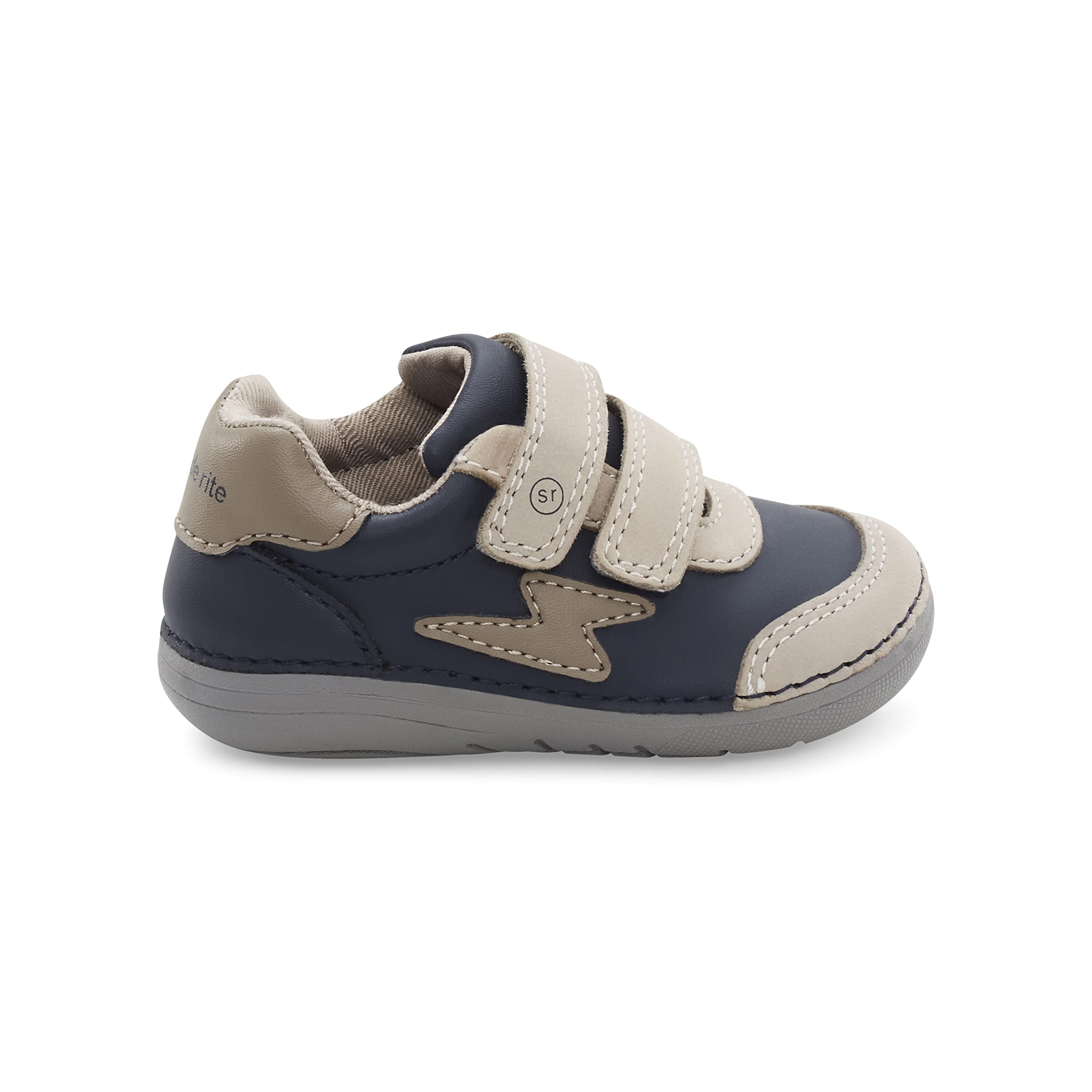 Stride Rite Baby Boys SM Kennedy Sneaker, Navy, 5 Wide Infant