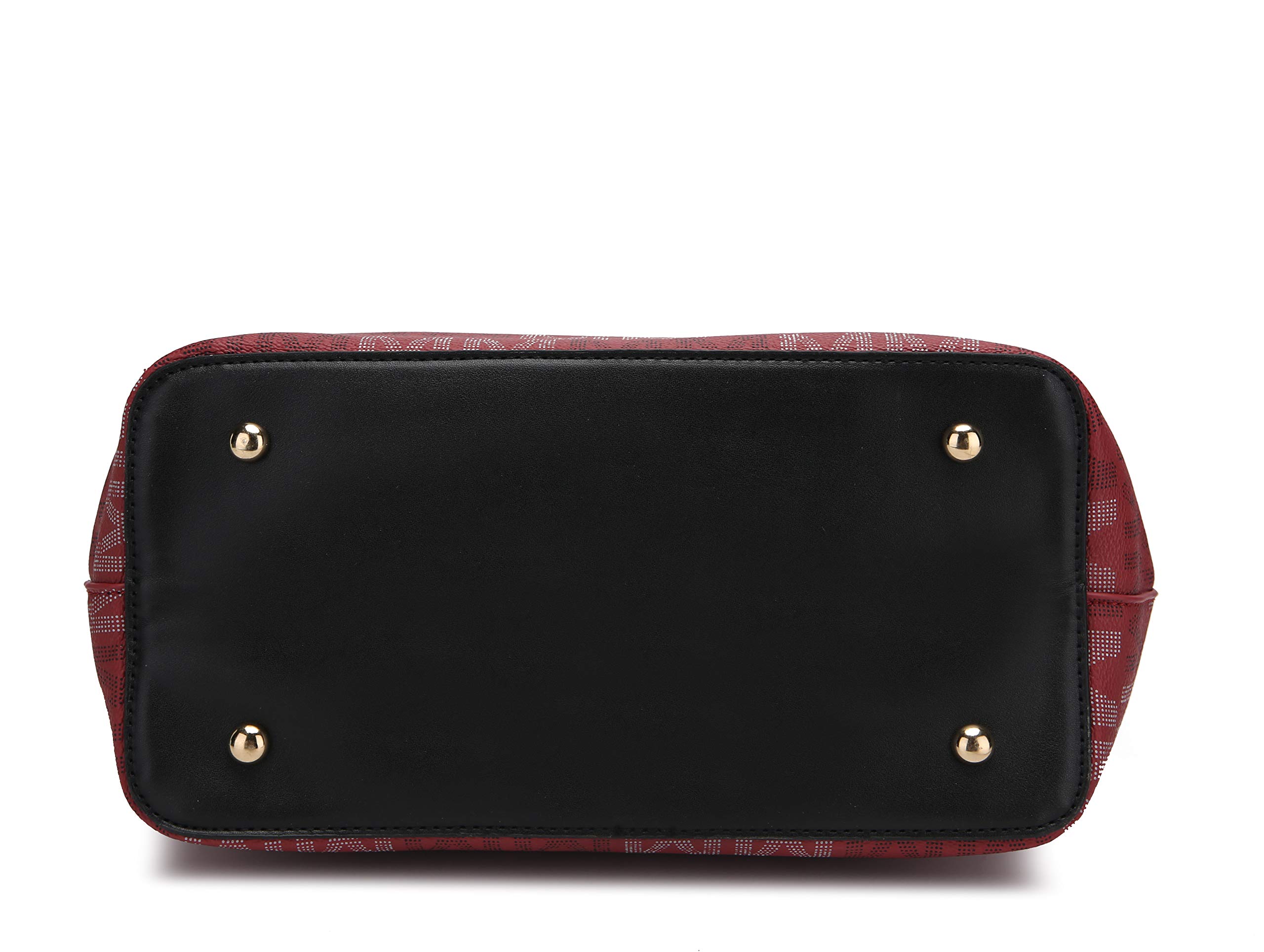 MKF Collection Tote Bag for Women, Set Crossbody & Wallet Purse - Top-Handle Crossover Satchel
