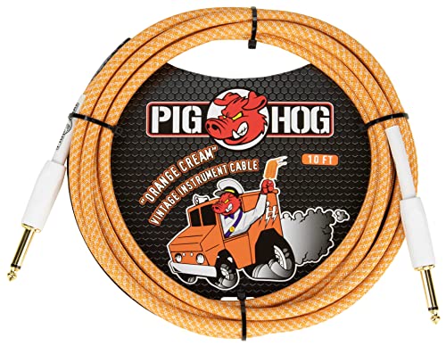 Orange Crush 20 Guitar Combo Amp Bundle w/Pig Hog Woven Instrument Cable, Power Cable and Liquid Audio Polishing Cloth (3 Items)
