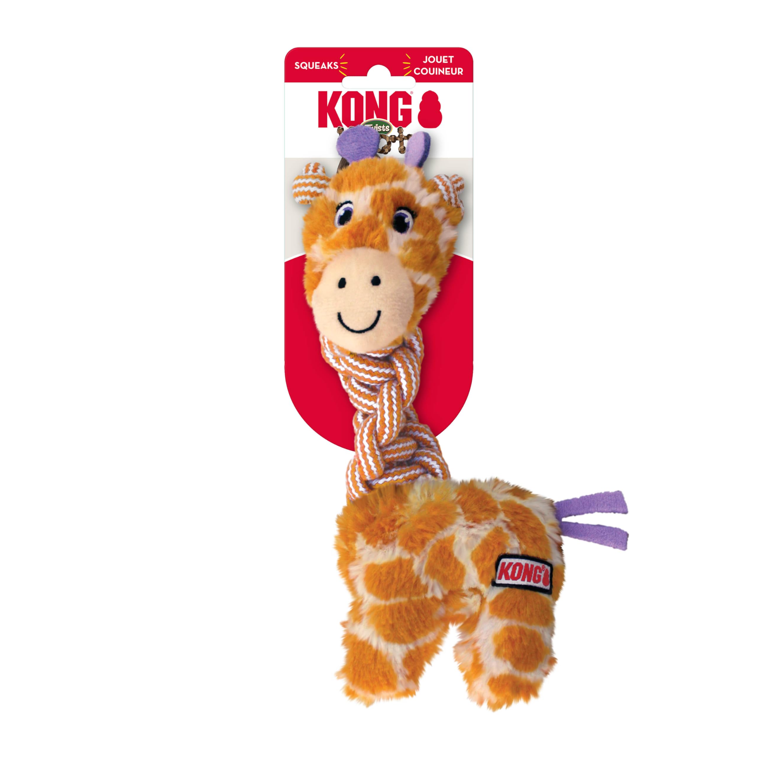 KONG Knots Twists Dog Toy, Small/Medium, Assorted