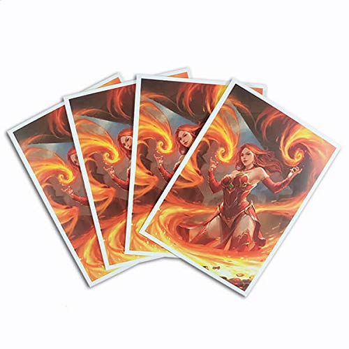 Keara Hayes - Fire Mage - 100 Matte Card Sleeves (FN12S) - Fantasy North