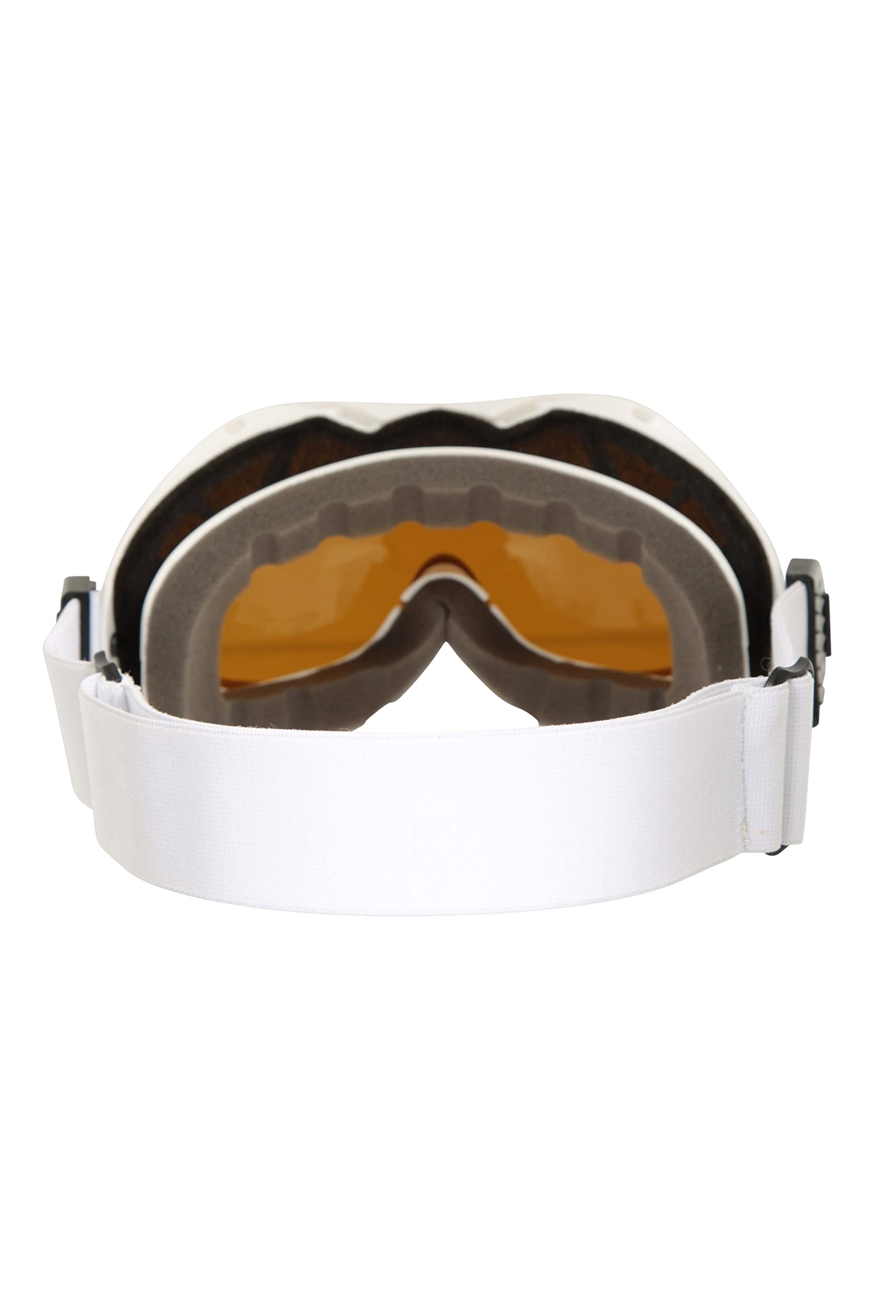 Mountain Warehouse Womens Ski Goggles - UV400 Antifog Lens Glasses White
