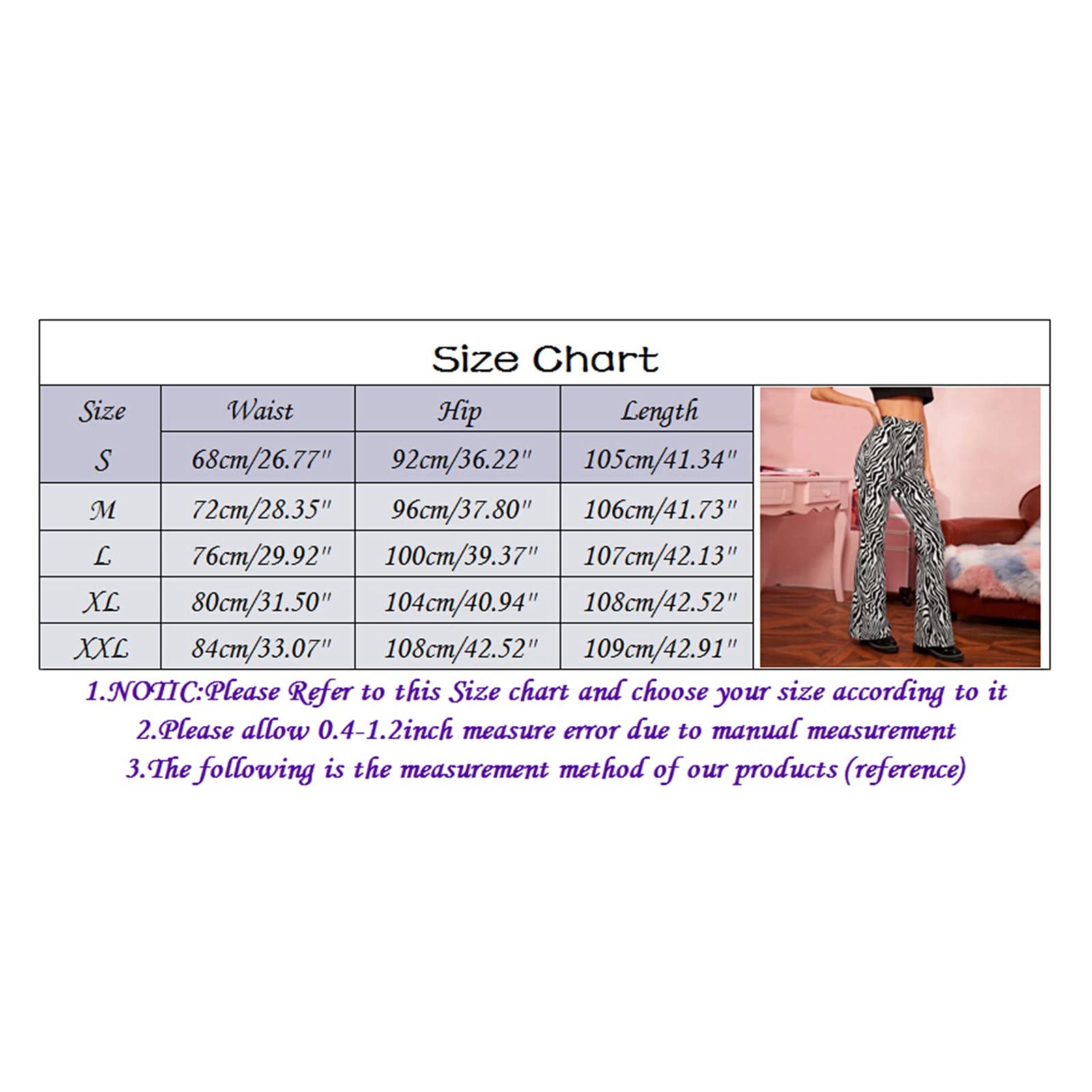 Keepfit Women's High Waist Wide Leg Pants, Casual Zebra-Striped Flare Bell Bottom Stretch Long Pants, Tie Dye Yoga Pants Blue
