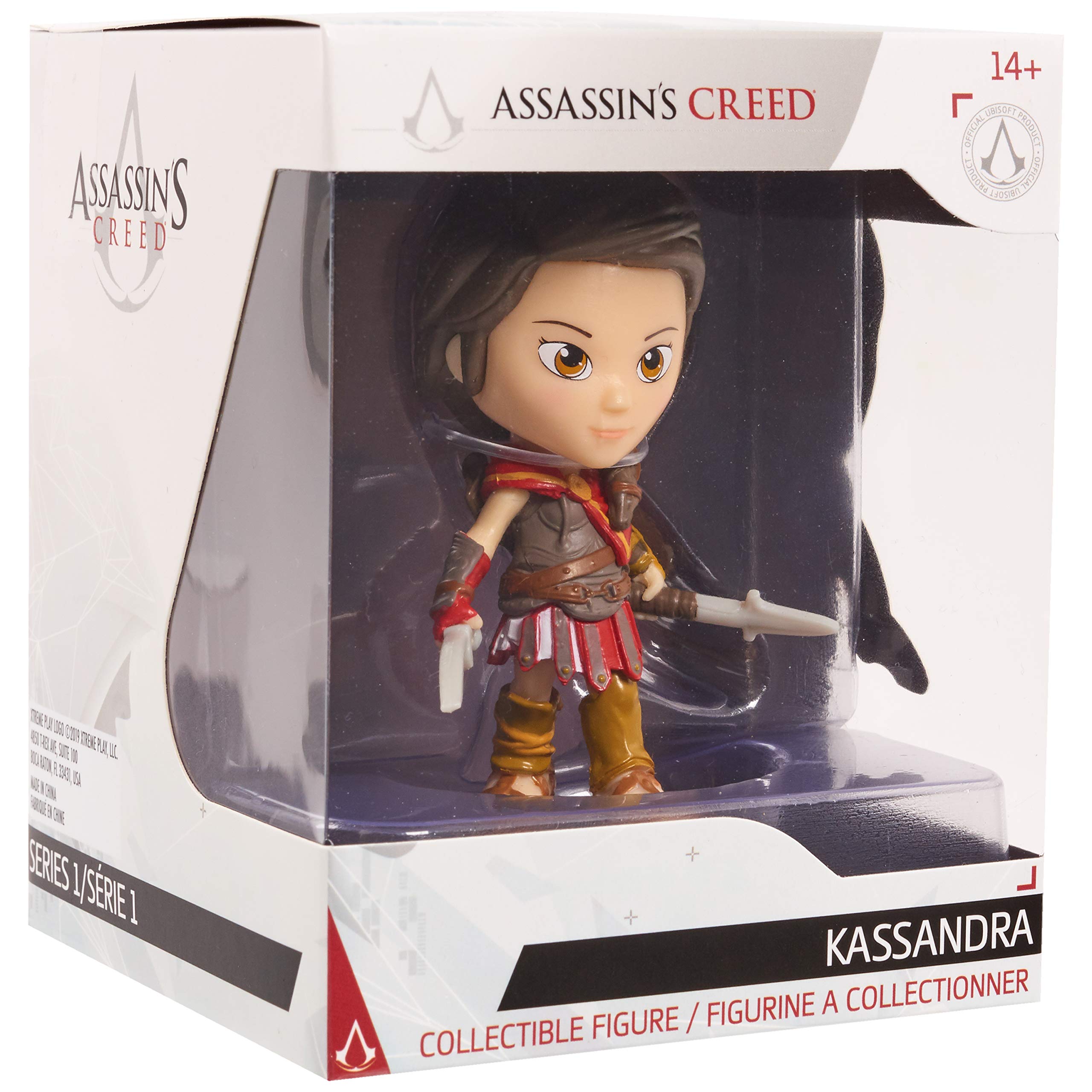 Just Play Ubisoft Creed Collection 3" Figures -Kassandra Action Figure