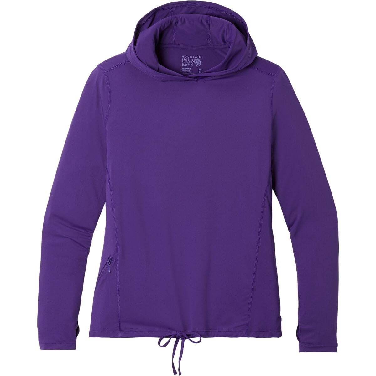 Mountain Hardwear Women's Crater Lake Long Sleeve Hoody, Zodiac, X-Large