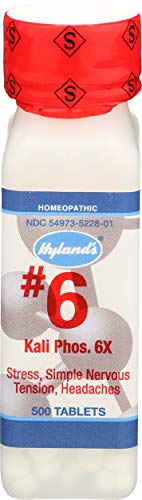 Hylands, Kali Phosphoricum 6X, 500 Tablets