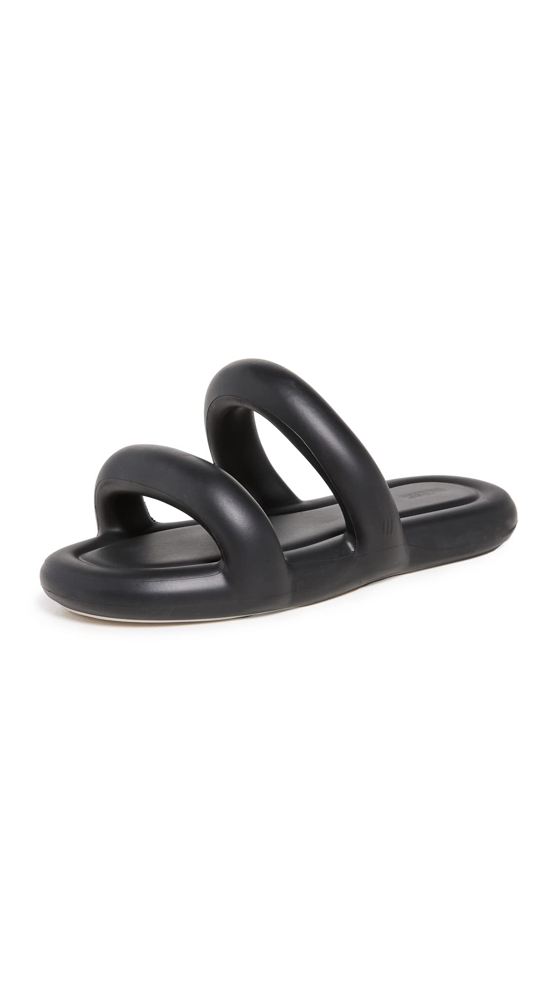 Melissa Women's Free Bloom Sandals, Black, 8 Medium US