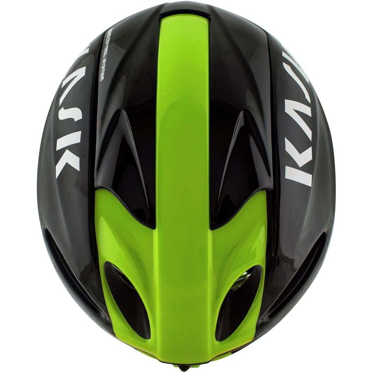 Kask CPSC Infinity Bike Helmet, Black/Lime, Medium