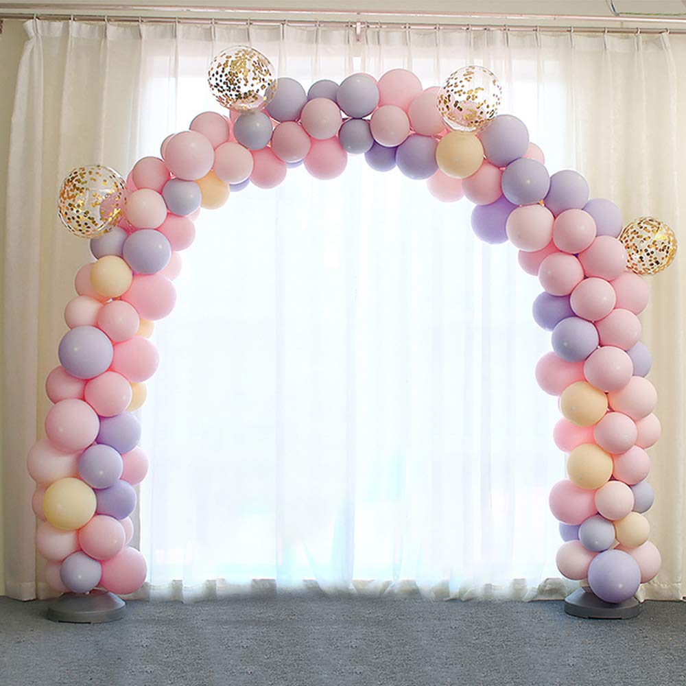 Kalyerparty Pastel Balloons,100 Pcs 10inches Assorted Pastel Balloons for Birthday Baby Shower Party Decorations