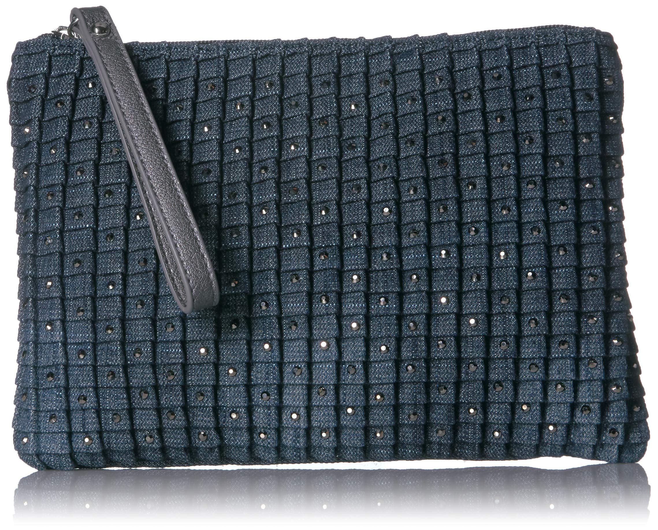 LaTique Anastasia Clutch, Indigo Denim