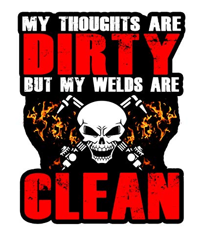 Welding Stickers for Welding Hood & Tool Box β 100% Vinyl Stickers β Stickers for Adults β Badass Welder Stickers Including, Flux, Rods, Hood, Flash, Fire, Welds