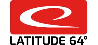 Latitude 64 Zero Medium Keystone | Disc Golf Putter | Frisbee Golf Putt and Approach Disc | 170g Plus | Beginner Friendly Disc Golf Putter | Stamp Color Will Vary (Blue)