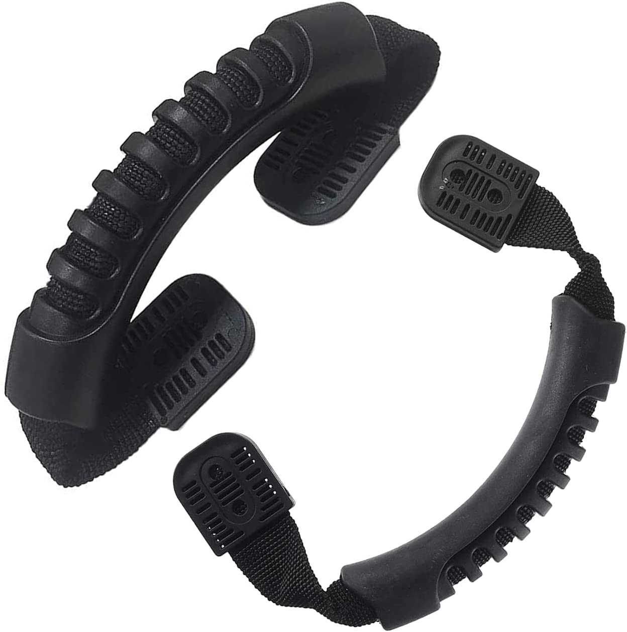 Libingying Kayak Canoe Carry Handles,2PCS Universal Nylon Rubber Carry Grab Handle with Single Hole Round Base
