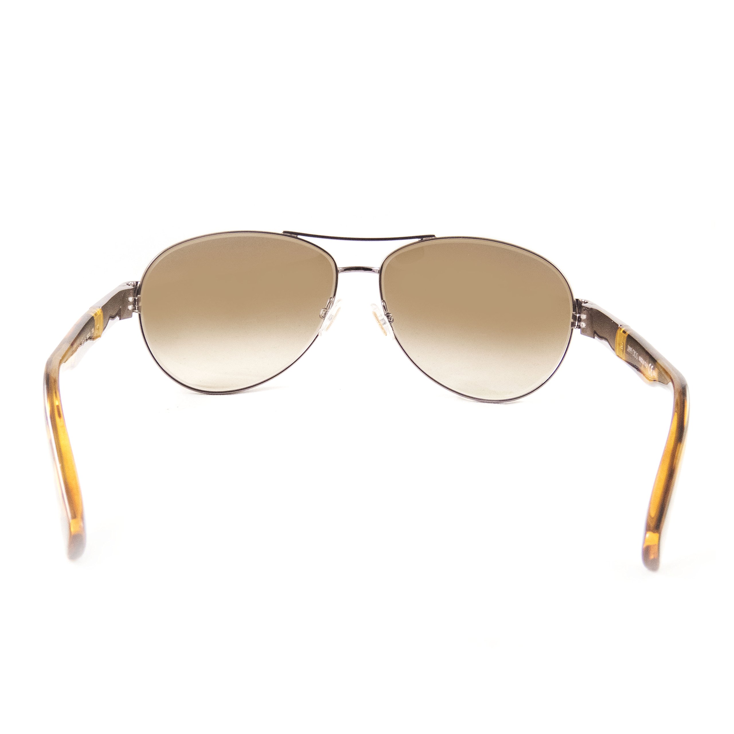 Jimmy Choo Women's Baba/S Shiny Bronze/Brown Gradient Sunglasses