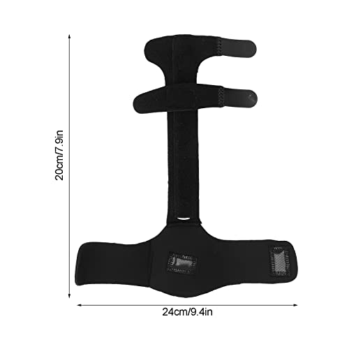 Metacarpal Support Braces, Comfortable Lightweight 9.4x7.9in Metacarpal Finger Splint Plastically Adjustable for Sprains Mallet Injury for Injuries Arthritis
