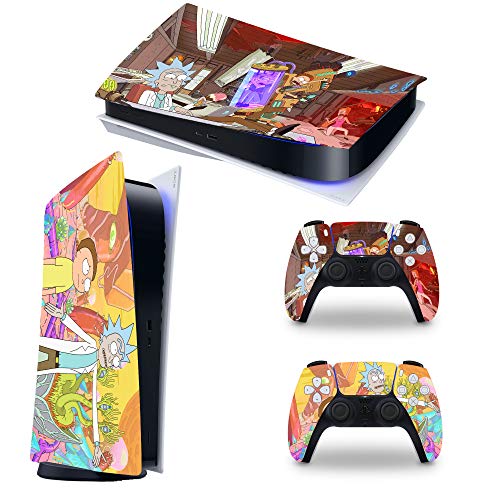 Kind Scientist PS5 Standard Edition Console and Controller 5 Controller Skin Set - PlayStation 5 Vinyl