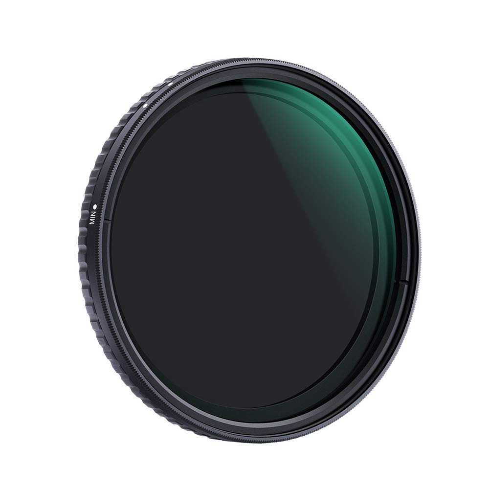 K&F Concept 72mm ND Filter Ultra-Thin Adjustable Variable Neutral Density ND Filter Fader ND2-ND32 for Camera Lens Compatible with Canon