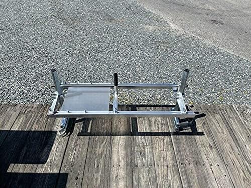 JMTAAT Portable 14" - 36" Chainsaw Mill Planking Milling Guide Bar Brush Wood Lumber Cutter Builders and Woodworkers