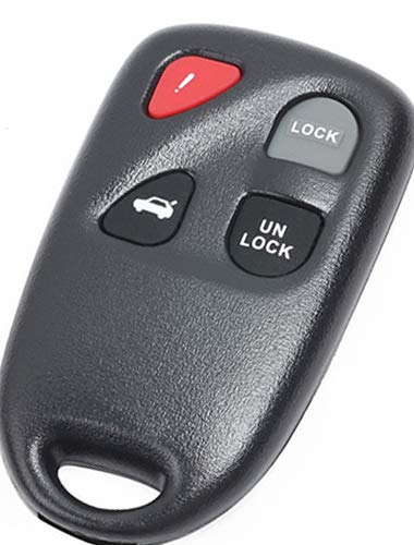 Keymall keyless Entry Replacement Car Key 4B Fob Remote for Mazda RX-8 2004-2008,FCC:KPU41805 and Model : 41848