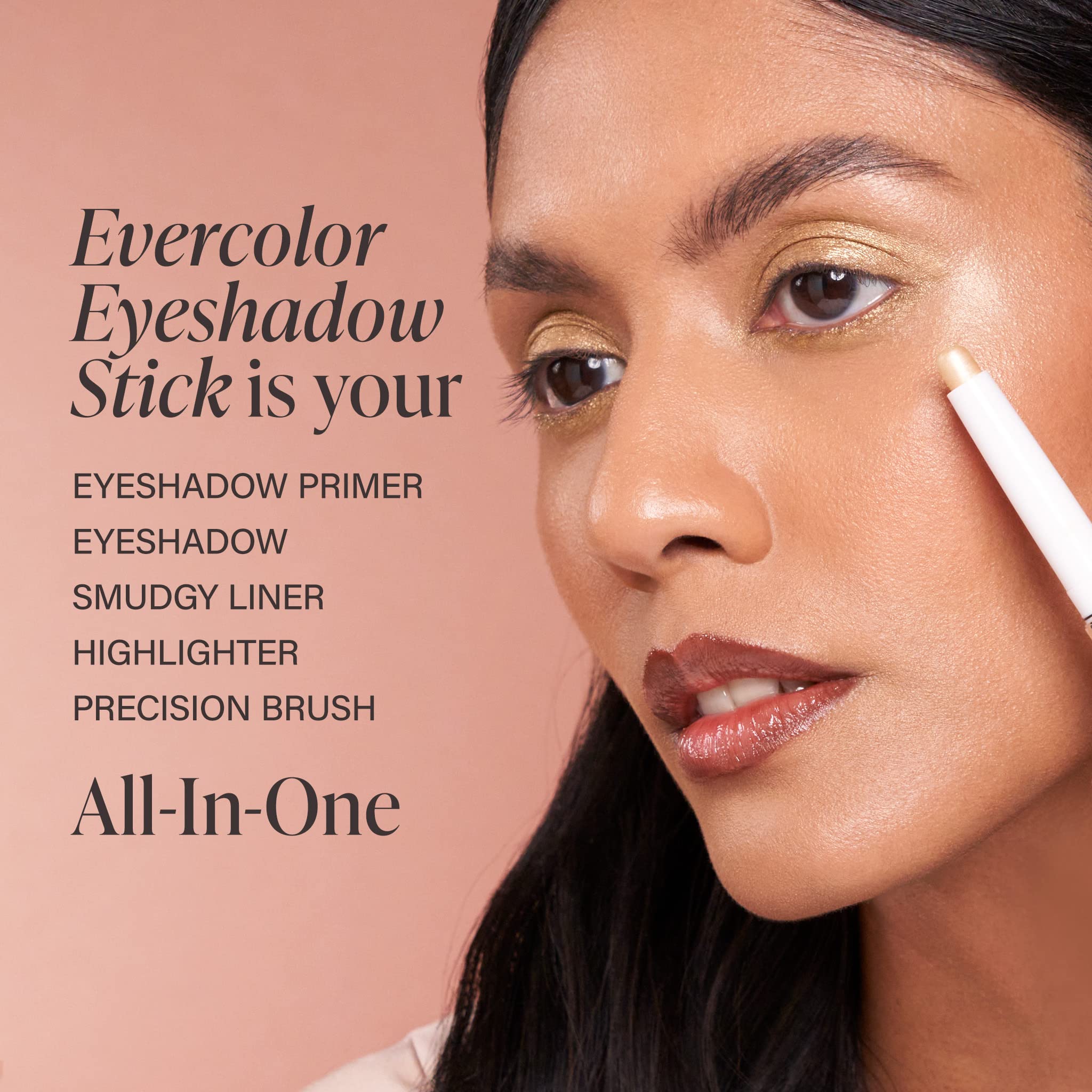 Mally Beauty Evercolor Eyeshadow Stick Trio - Deep Blues - Waterproof and Crease-Proof Formula - Easy-to-Apply Buildable Color - Cream Shadow Stick - Matte and Shimmer Finish