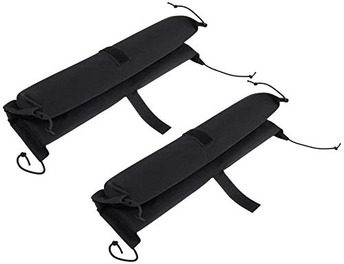 Kayak 2Pcs/Set Car Truck Roof Cross Bars Cover Rack Canoe Surf Board SUP