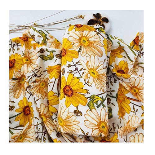Karitree 2pcs Muslin Swaddle Blankets - Neutral Receiving Blankets - Bamboo and Organic Cotton Baby Blankets for Boy or Girl
