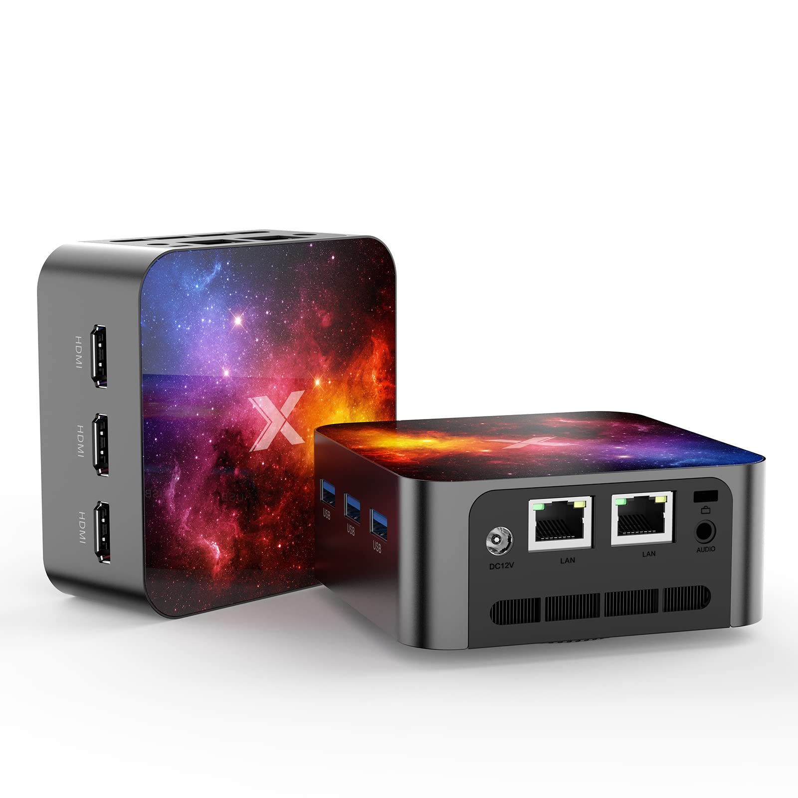 RINGREAT Mini PC Computers 16GB RAM DDR4 512GB ROM SSD 11th Gen N5105(up to 2.9GHz) Portable Micro Desktop Computer with Dual Gigabit Ethernet,Dual WiFi,BT4.2, Support 4K 3* USB 3.1 3*HDMI