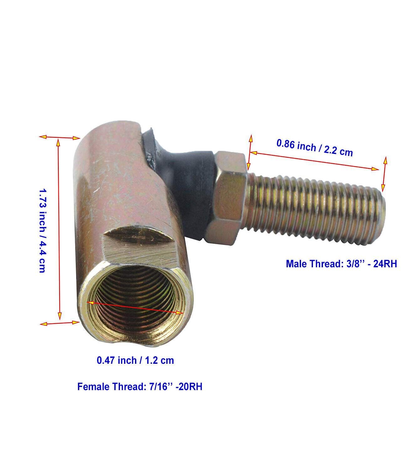 Jeremywell Tractor Ball Joint Replacement for MTD Cub Troy Bilt Huskee 923-0448, 923-0448A 723-0448 723-0448A Lawn Mower Replacement Parts