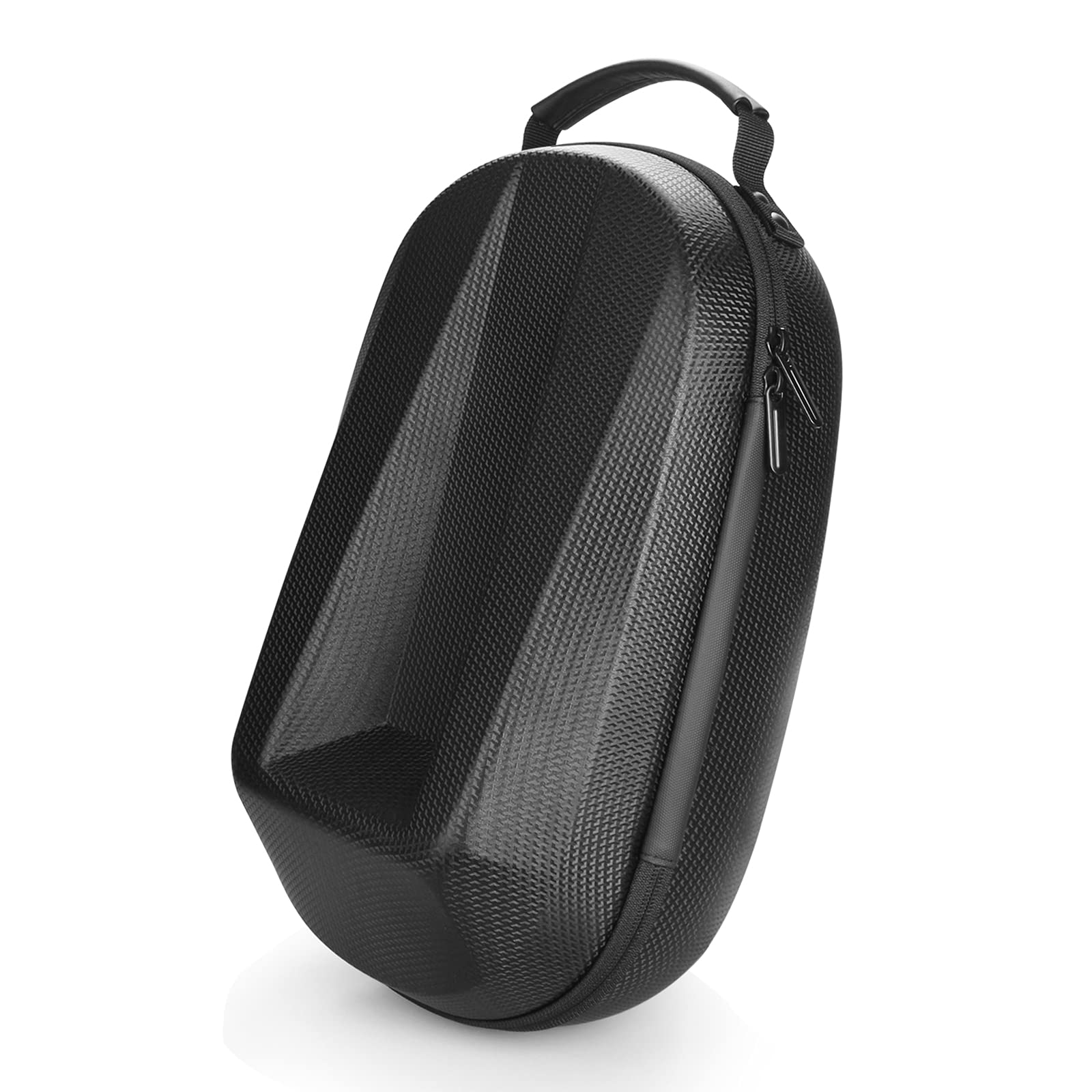 MASiKEN Cool Black Hard Carrying Case for Oculus Quest 2 AnySize Elite Head Strap Bracket, Oculus Quest 2 All-in-one VR Headset Storage Bag, Travel Case Fit Various Oculus Quest 2 Accessories