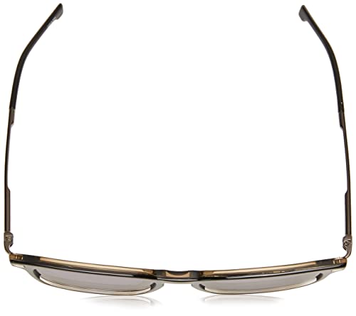 Hugo Boss Men's Boss 1020/S Polarized Rectangular Sunglasses, Black Grey Horn, 54mm, 18mm