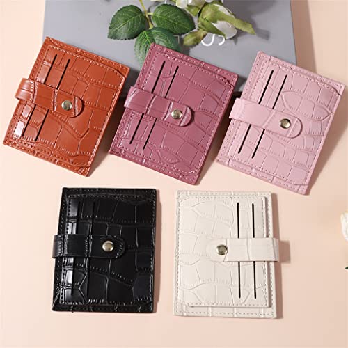 N/A Women Wallet Female Purse Leather Short Pattern Money Pocket Card Coin Holder Wallets Price Purses (Color : D, Size : 105 * 80mm)