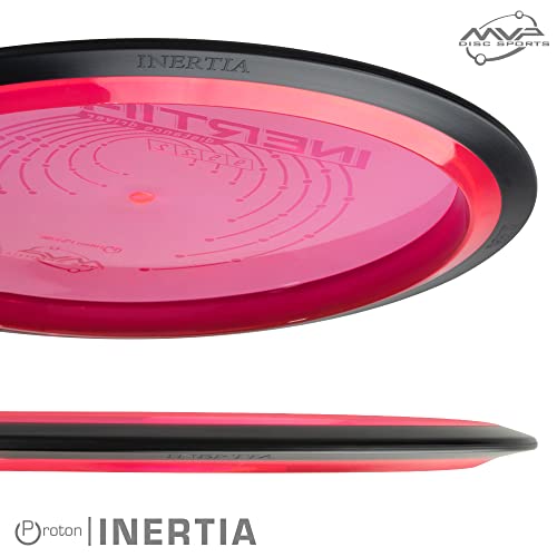 MVP Disc Sports Proton Inertia Disc Golf Distance Driver (170-175g / Red)