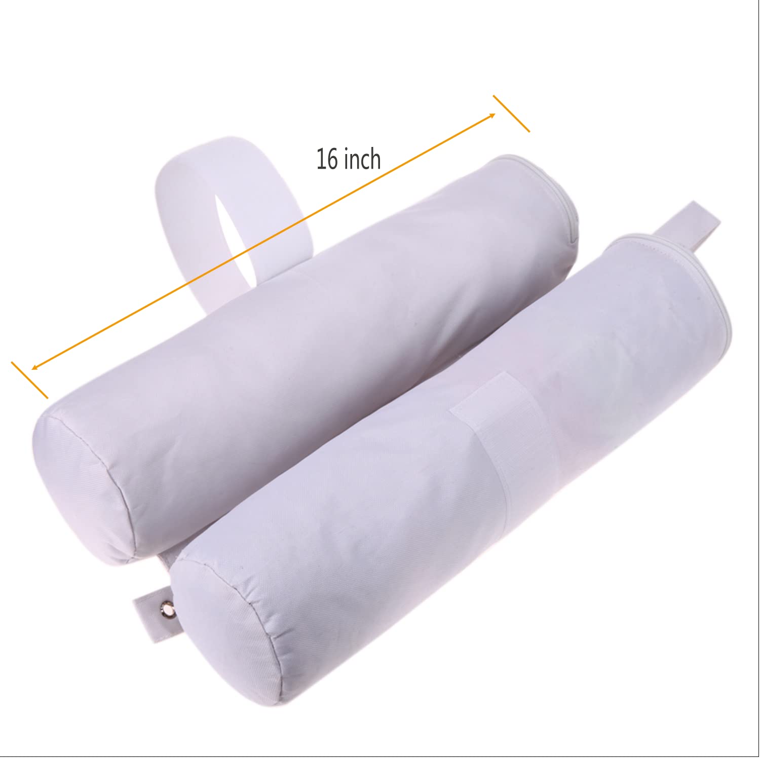 Ikerall Canopy Weights Bag Leg Weight for Pop up Canopy Tent, Sand Bags for Patio Umbrella Instant Outdoor Sun Shelter (4-Pack White)
